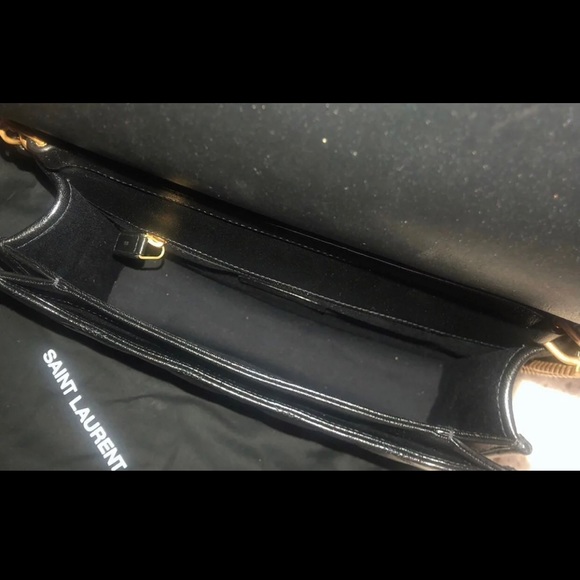 Saint Laurent | Bags | Ysl Becky Mini Quilted Leather Shoulder Bag ...